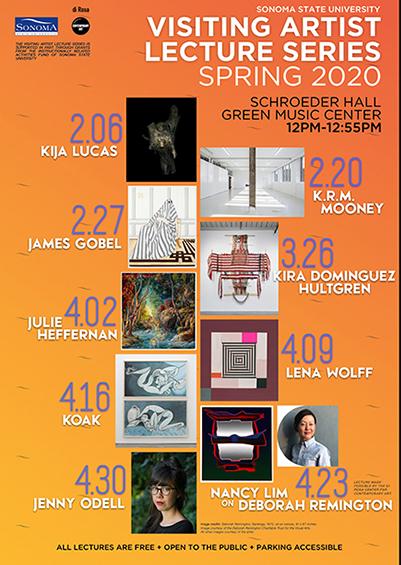 Visiting Artist Lecture Series Posters | Art & Art History at Sonoma ... Visiting Artist Lecture Series Posters | Art & Art History at Sonoma ...